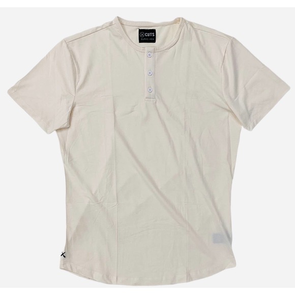 Cuts Clothing | Shirts | Cuts Clothing Mens Curve Hem Henley 4 Way ...